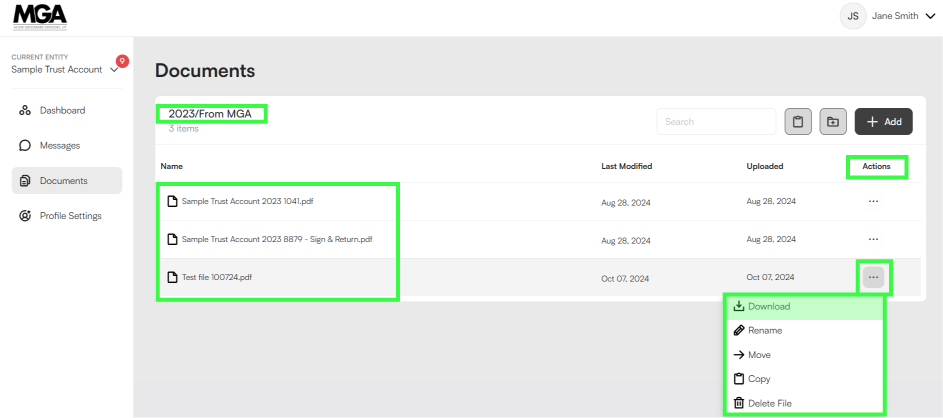 A Step-by-Step Guide to Downloading Your Tax Return(s) From MGA